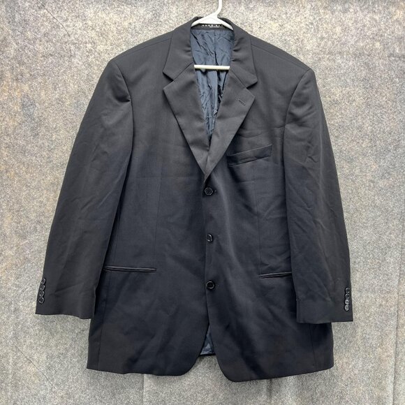 Hugo Boss | Suits & Blazers | Hugo Boss Blazer Men 46r Adult Black Suit ...